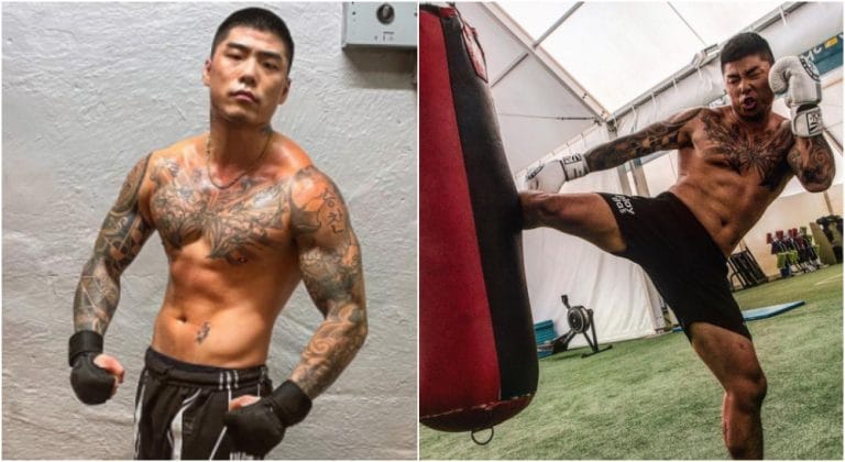 Swedish Samuel Ericsson takes on Tarek Khelifi at Karate Combat 37