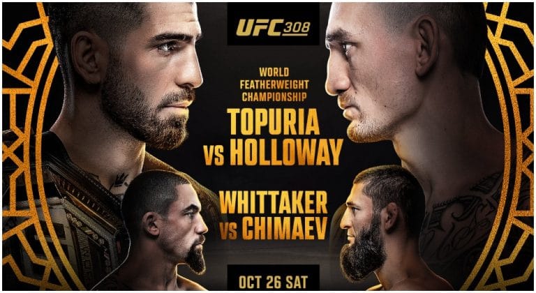 UFC 308 Fight Card, Start Time & How to Watch!